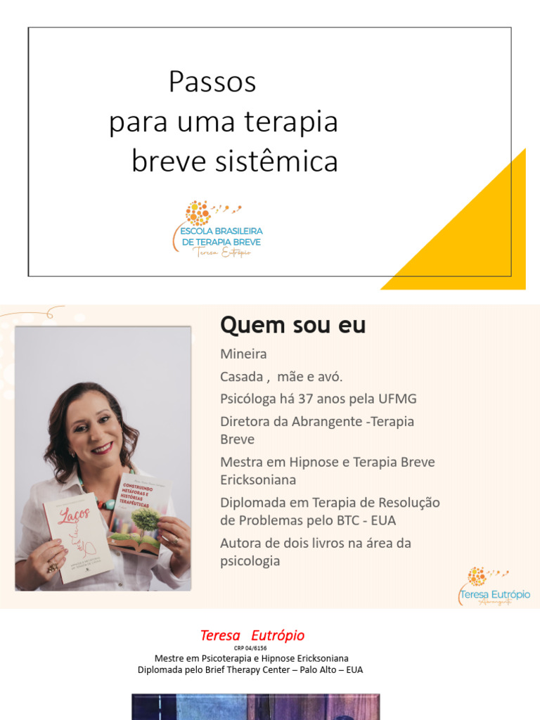 Seis Passos para Uma Terapia Breve | PDF