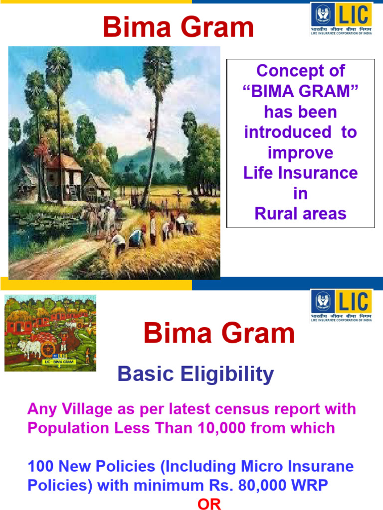 BIMA GRAM 10.8.22.pptx-1 | PDF
