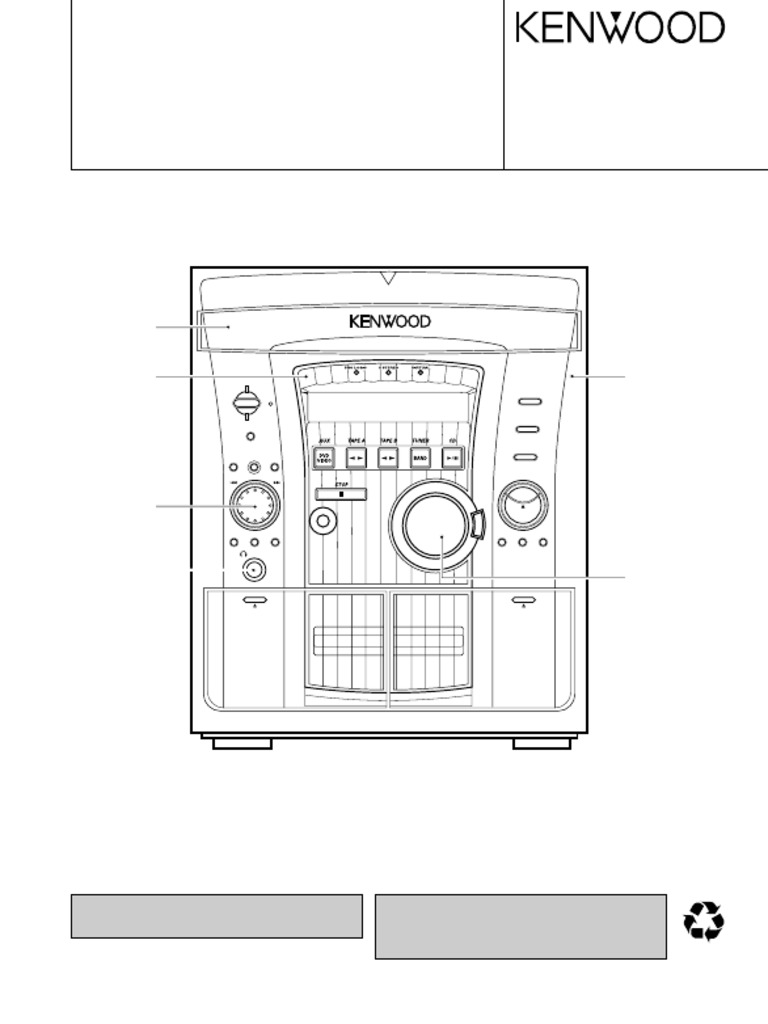 Kenwood RXD-803E Service Manual | PDF | Electronics | Information And ...