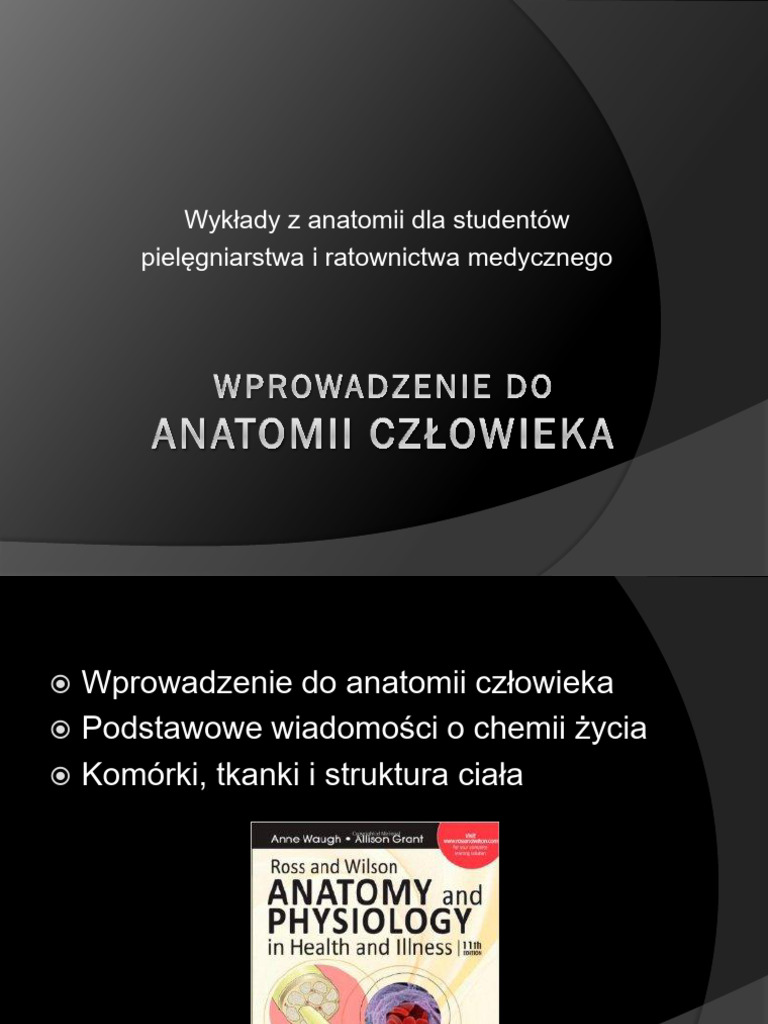 Wprowadzenie Do Anatomii | PDF