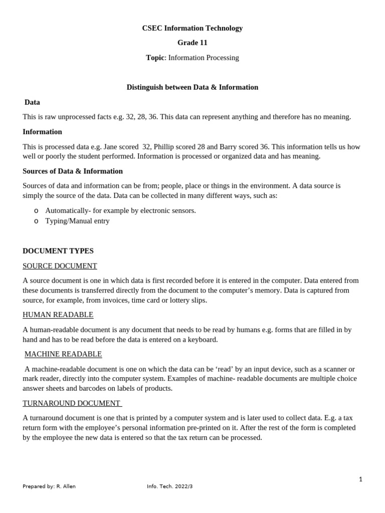 Understanding Turnaround Documents | PDF | Computer File | File System
