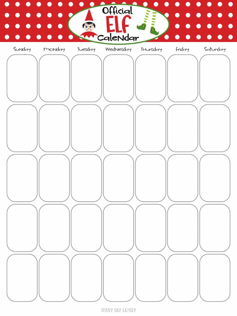 Elf Planner Set | PDF