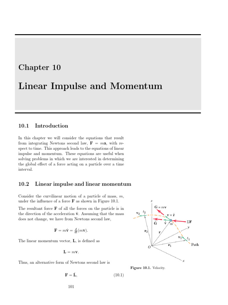 VM10 LinearImpulse 2019 | PDF | Force | Momentum