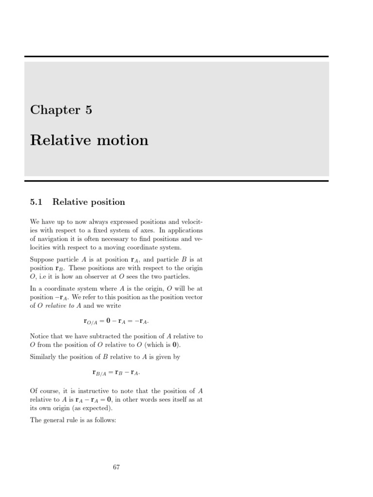 VM4_RELATIVE_2019 | PDF | Velocity | Euclidean Vector