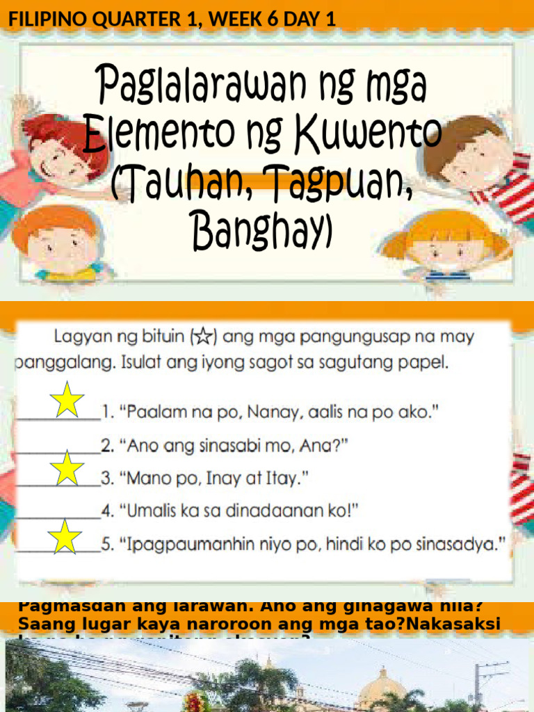 Filipino Quarter 1 Week 6 Day 1 | PDF