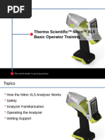 Niton XL2 User Manual Overview | PDF | Computing | Computer Hardware