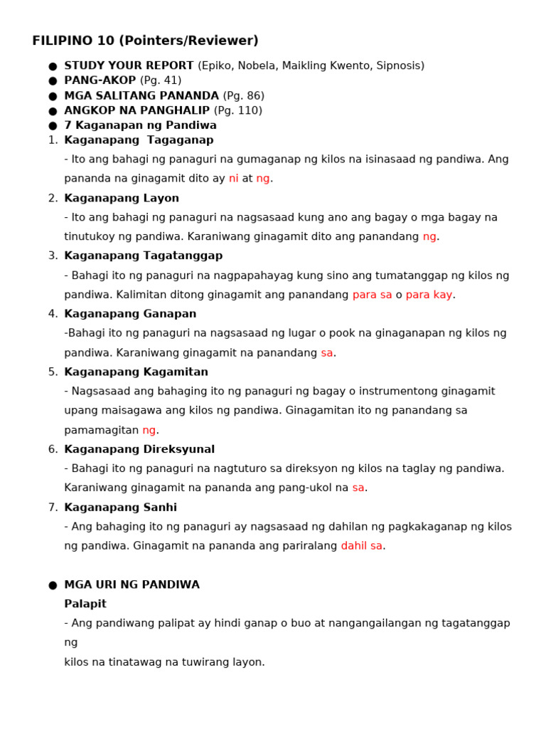 FIL10 Pointers | PDF