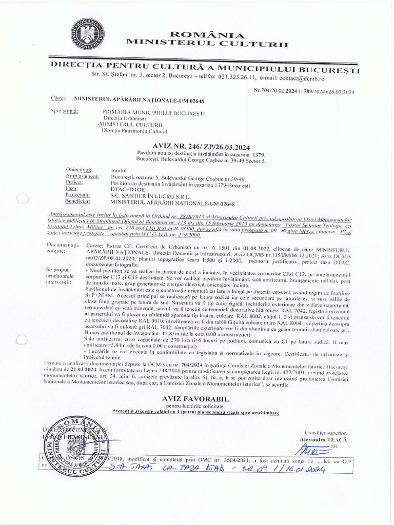 Aviz MC Construire | PDF