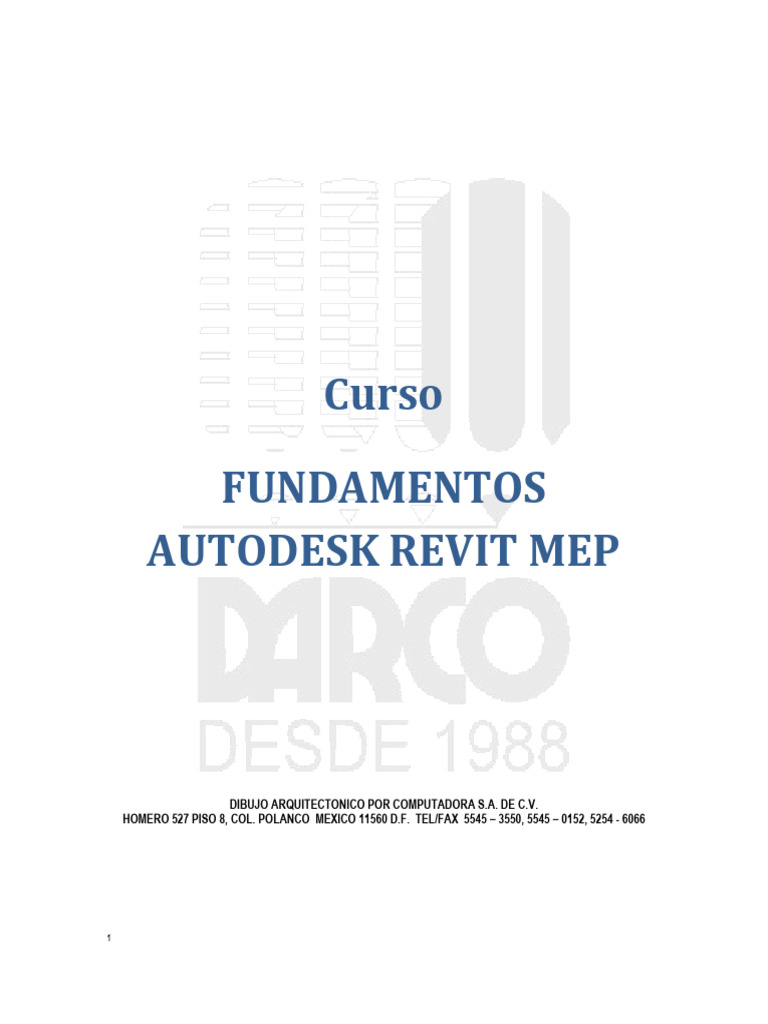 Manual Revit Mep 2011 | PDF | Autodesk Revit | Ventana (informática)