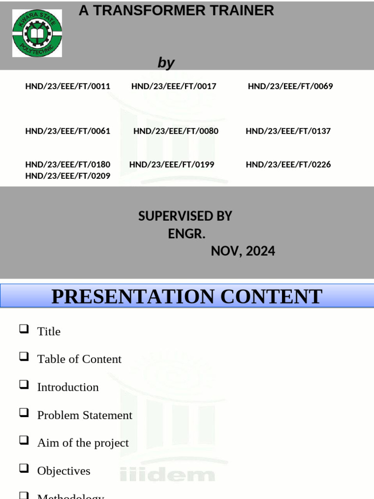 A Transformer Trainer (Autosaved) | PDF | Transformer | Computer Engineering