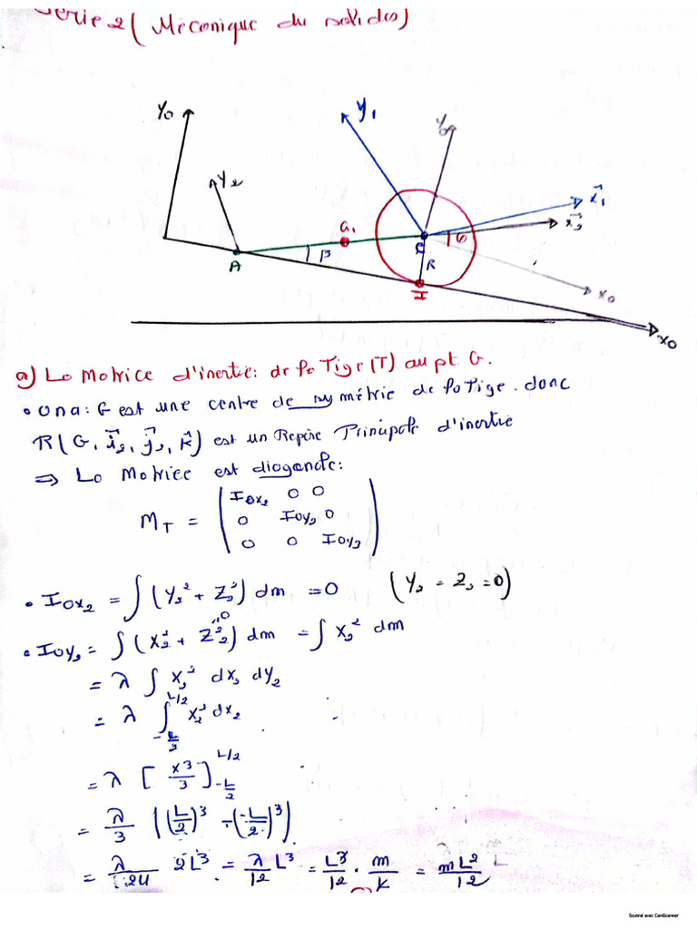 TD 2 Mécanique Du Solide | PDF