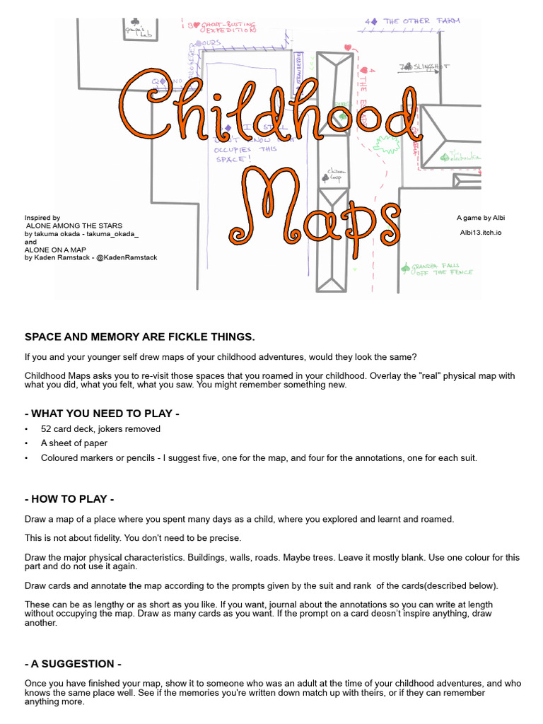 Childhood Maps | PDF
