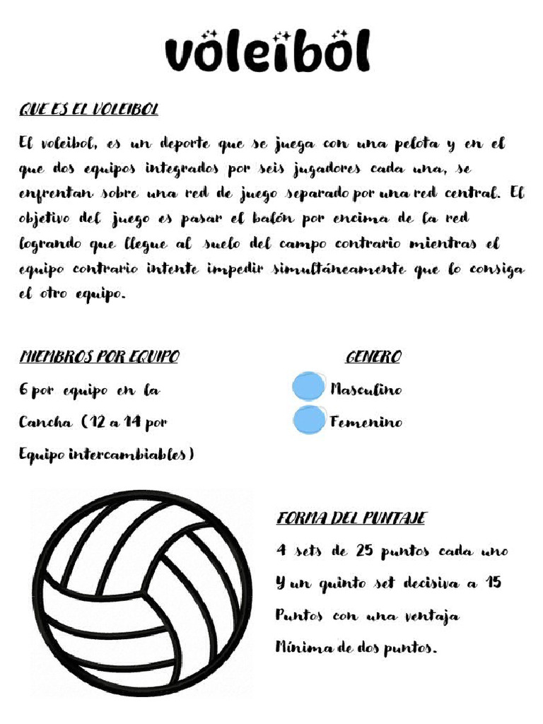 Tema Sobre El Voleibol | PDF