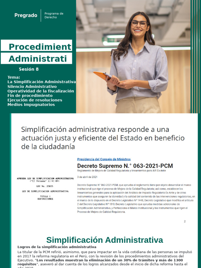 Sesión 8 Proce Adm | PDF | Justicia | Crimen y violencia