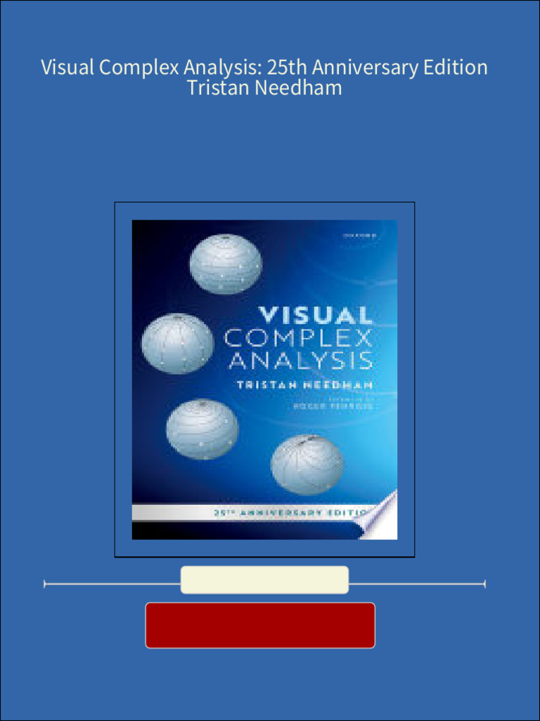 PDF Visual Complex Analysis: 25th Anniversary Edition Tristan Needham ... PDF Visual Complex Analysis: 25th Anniversary Edition Tristan Needham ...