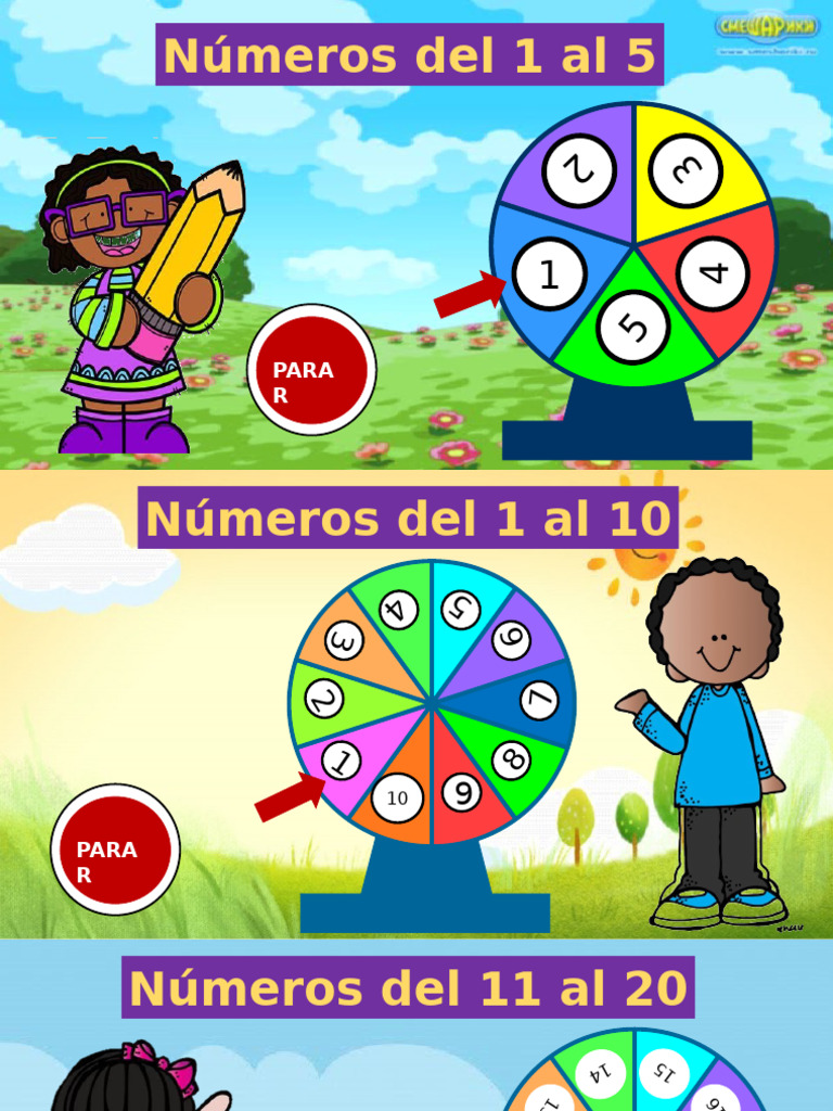 Ruleta Numeros Del 1-20 | PDF