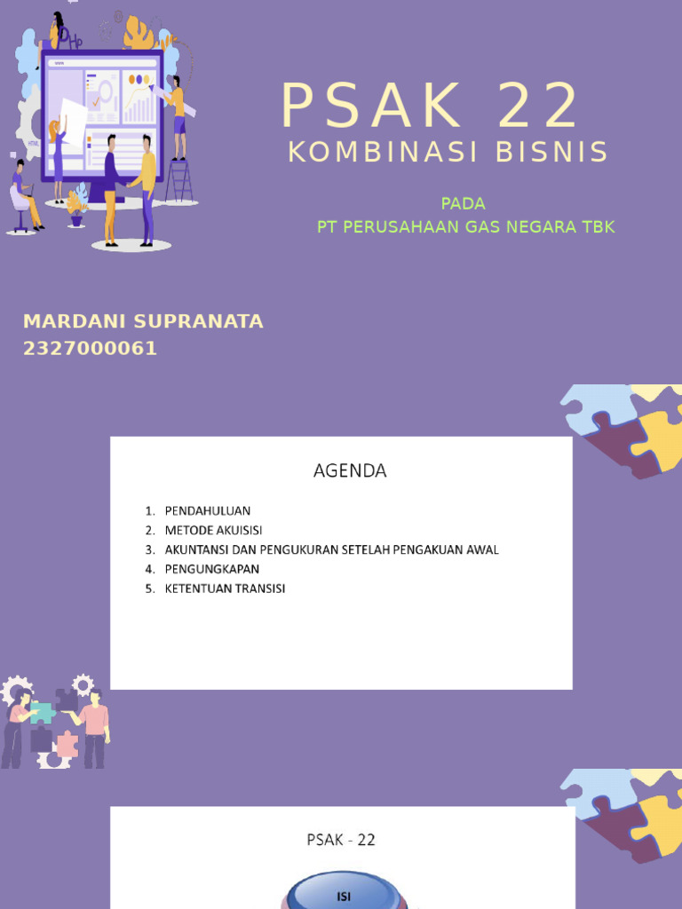 Psak 22 Kombinasi Bisnis | PDF