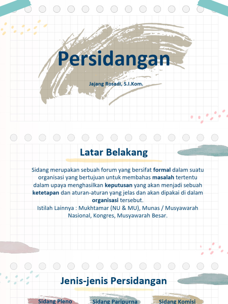 Sidang LDKS | PDF