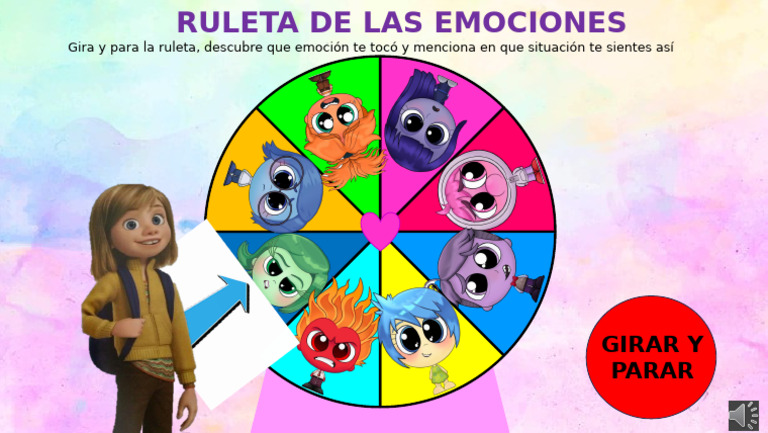 Ruleta Interactiva de Las Emociones-Intensamente | PDF
