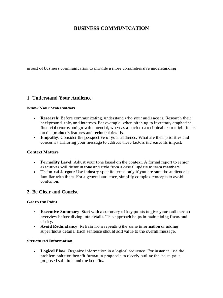 Business Communication | PDF | Communication | Human Communication