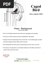 Caged Bird by Maya Angelou Poetry Foundation | PDF | Poetry