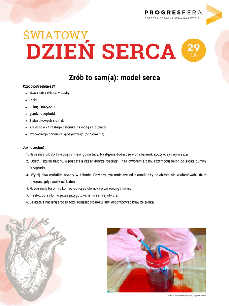 Karta Pracy - Model Serca | PDF