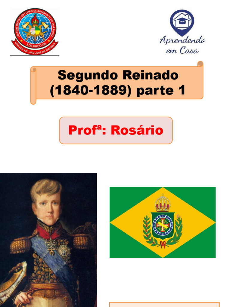 Segundo Reinado Parte 1 | PDF | Sistema Parlamentar | Política mundial