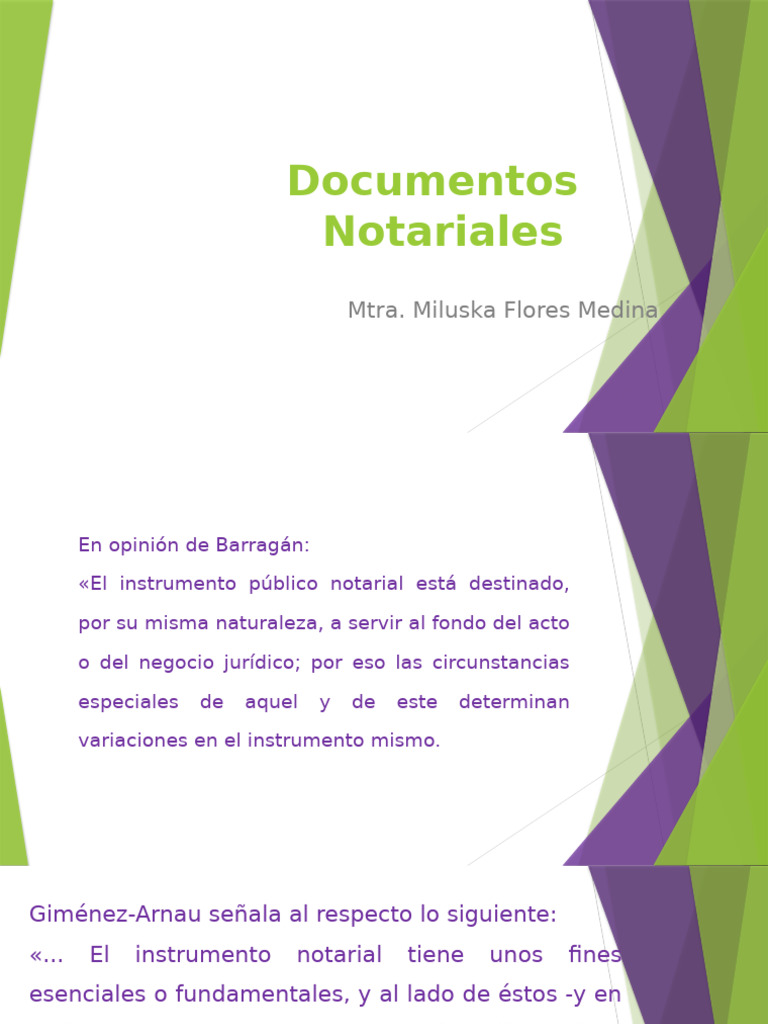 Documentos Notariales | PDF | Ley común | Derecho Civil (Common Law)