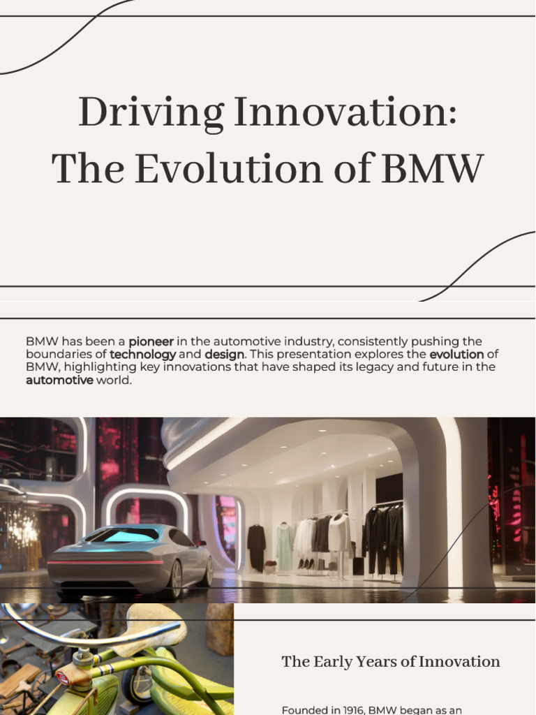 BMW's Innovative Evolution in Automotive | PDF