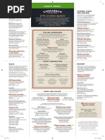 Ruscello Menu | PDF | Salad | European Cuisine