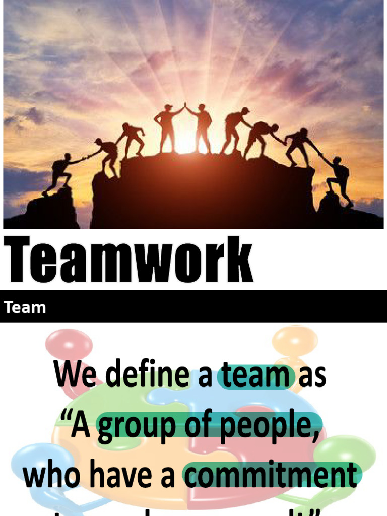 Teamwork 2 | PDF | Human Communication | Applied Psychology
