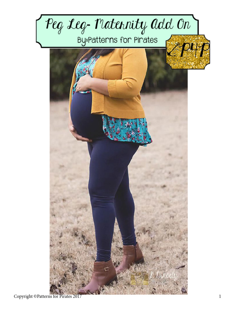 Peg Legs Maternity Add On by Patterns For Pirates A4 International ...