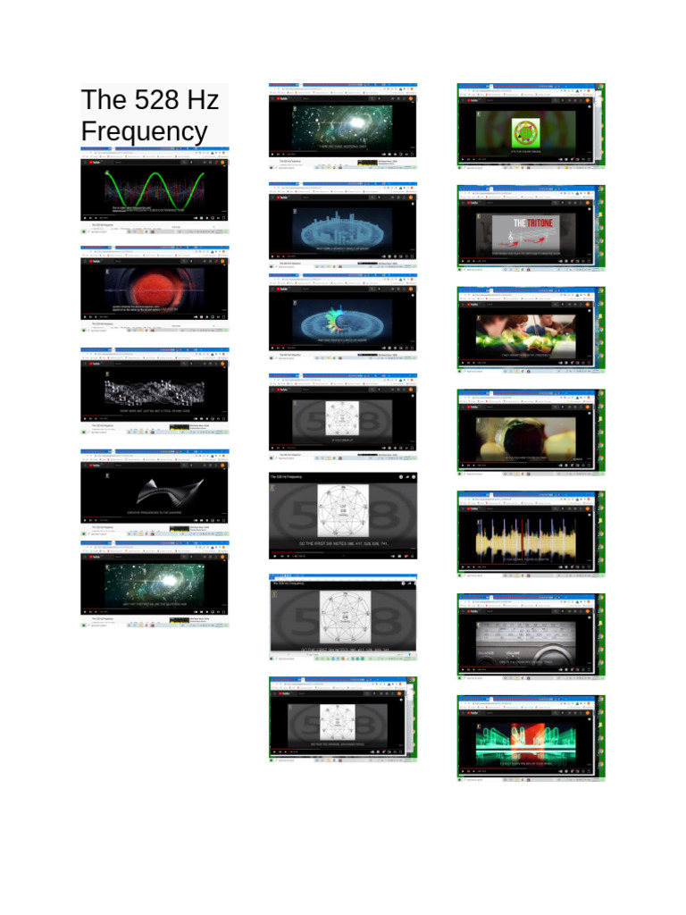 The 528 Hz Frequency | PDF | Hertz | Frequency
