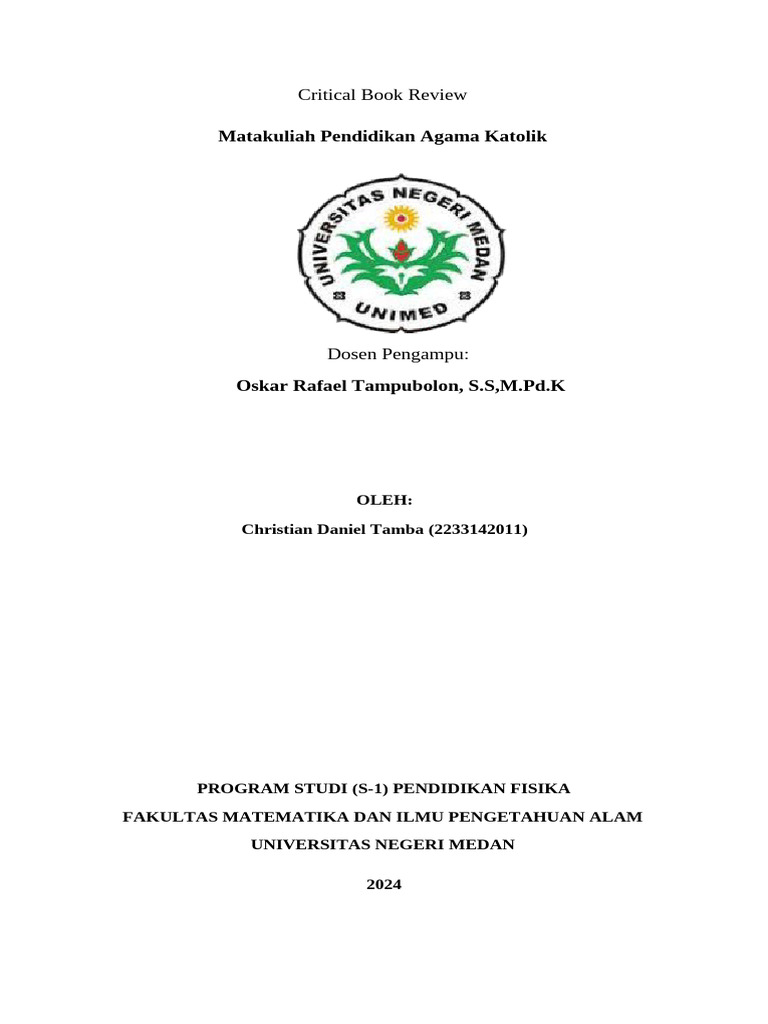 CBR Agama - Christian Daniel Tamba | PDF