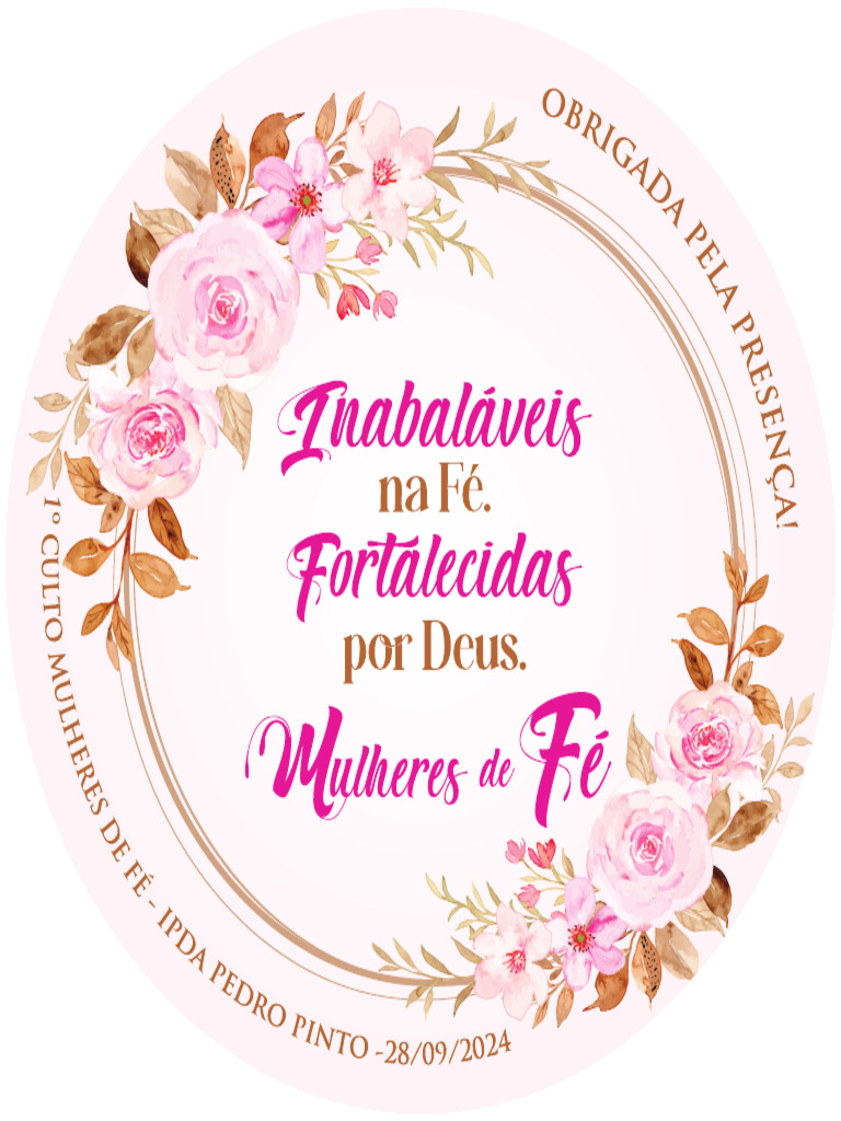 Mulheres de Fe PP | PDF
