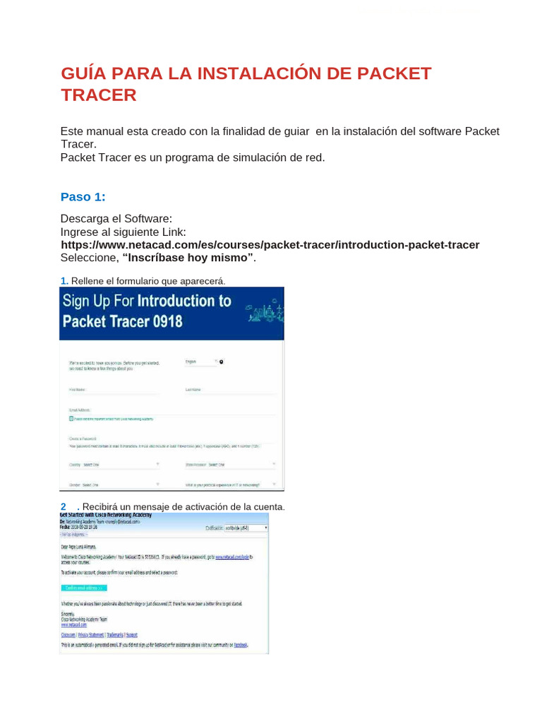 Manual Instal Paket | PDF