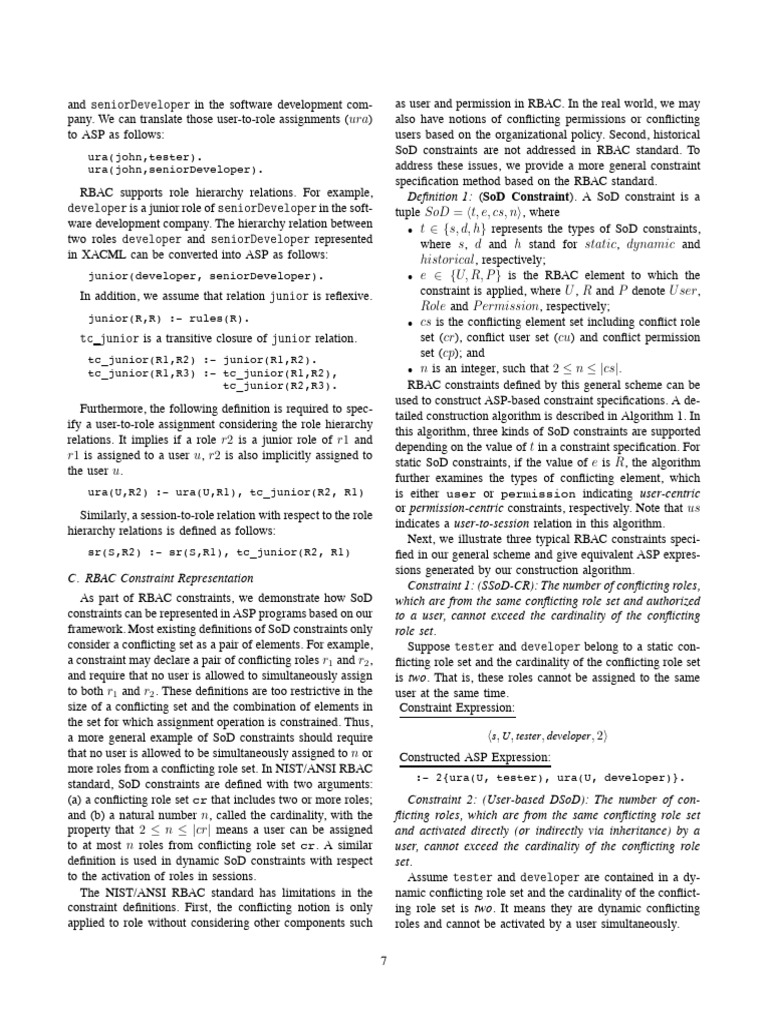 Seniordeveloper: Sod Constraint | PDF | Mathematics | Software Engineering