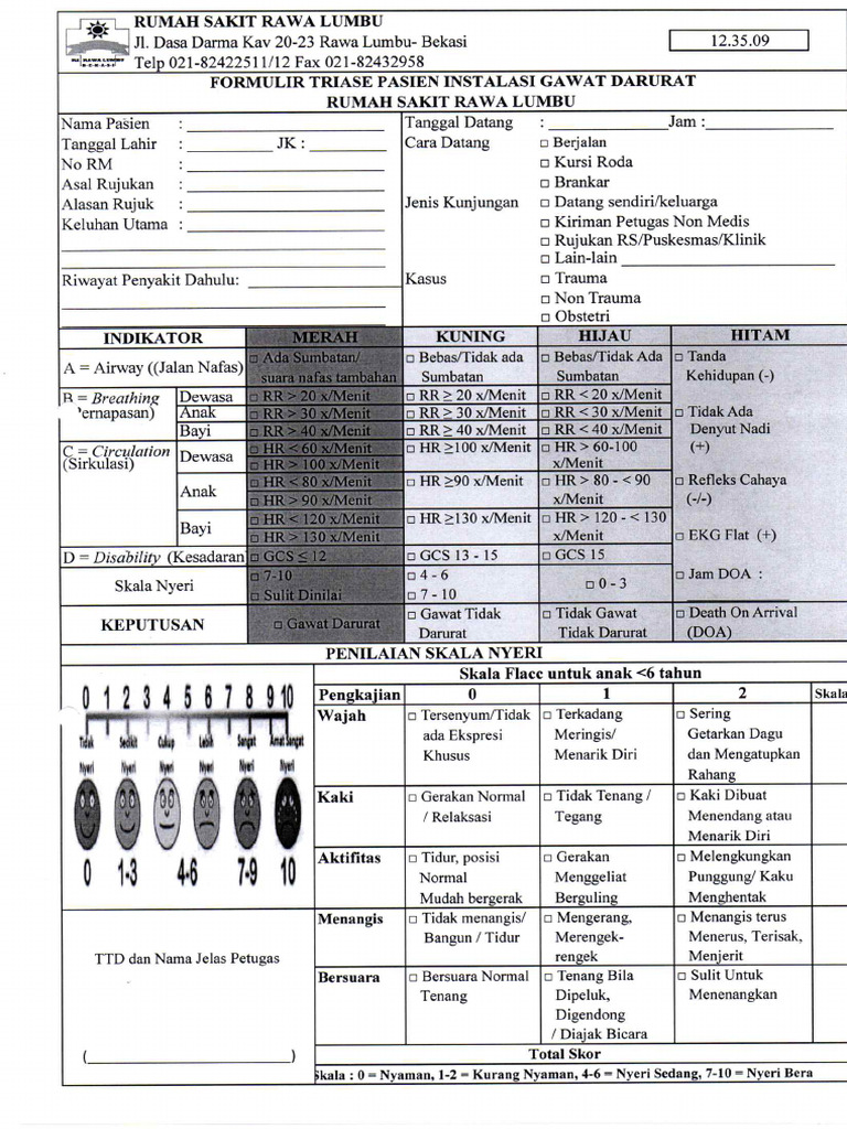 Formulir Yang Masih Cetak Manual | PDF