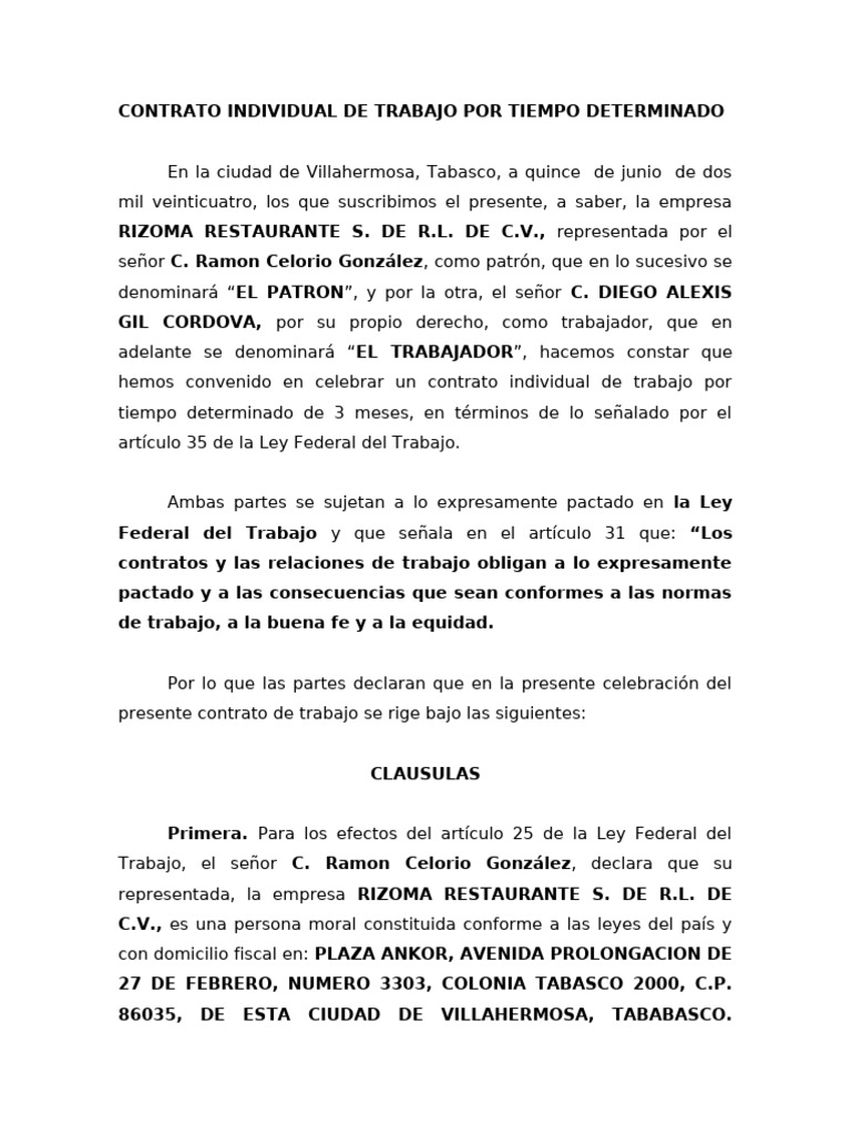 Diego Alexis Gil Cordova | PDF | Salario | Business