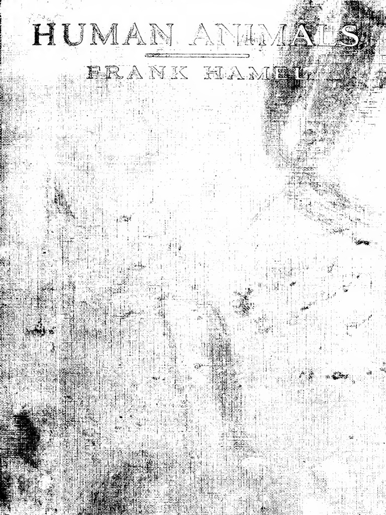 Human Animals by Frank Hamel | PDF | Werewolves | Witchcraft
