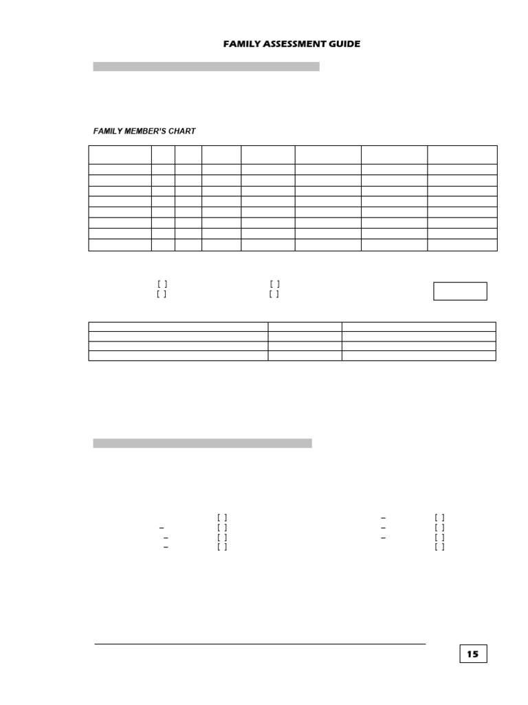 11 FAMILY ASSESSMENT GUIDE Edited | PDF