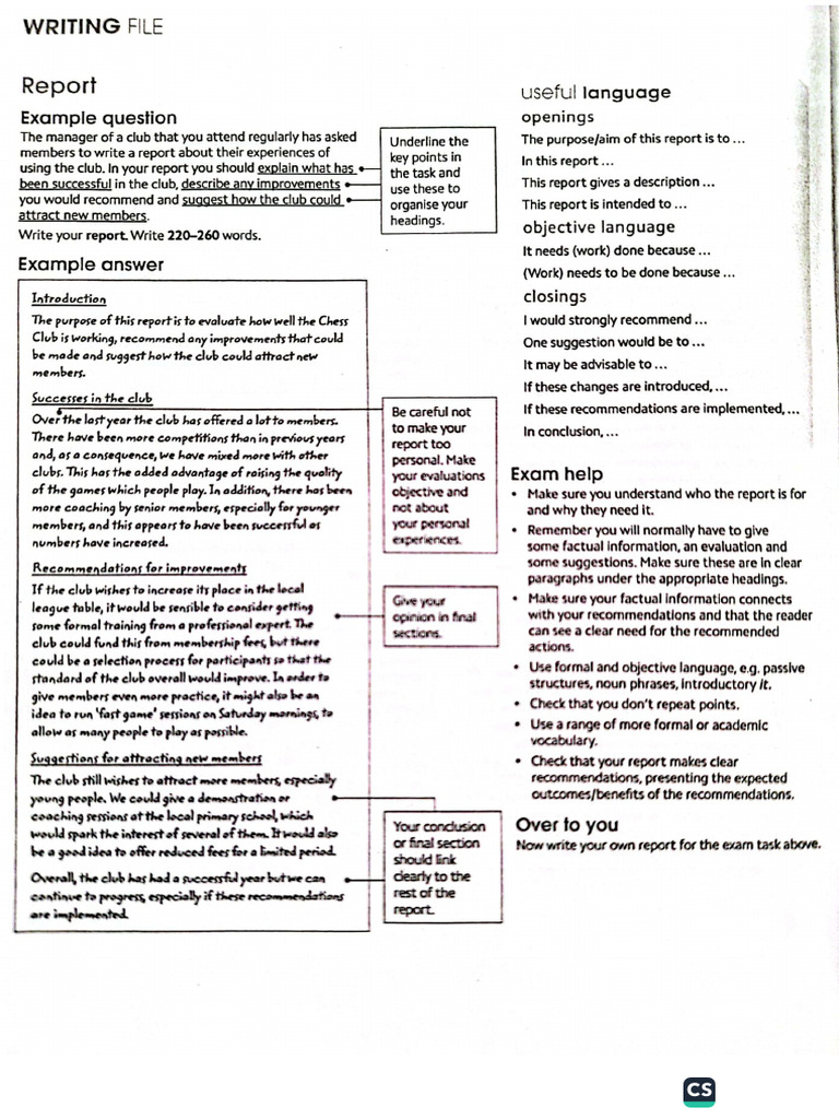 C1 Writing Files | PDF