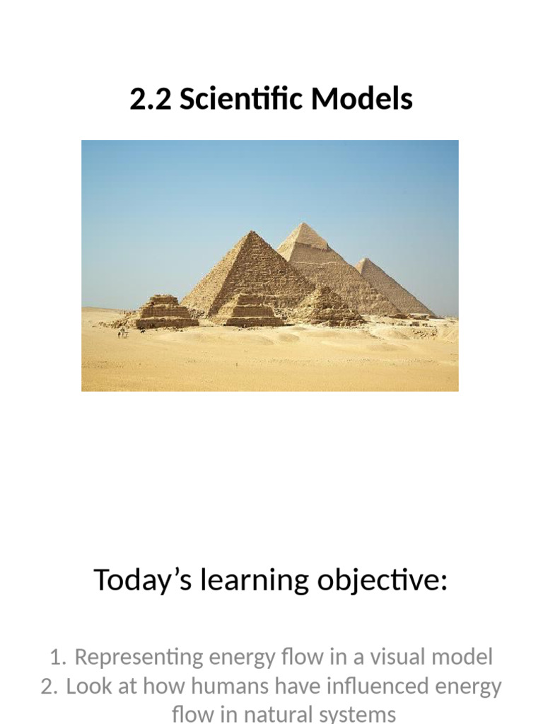 2.2 - Scientific Models | PDF | Food Web | Biomass (Ecology)