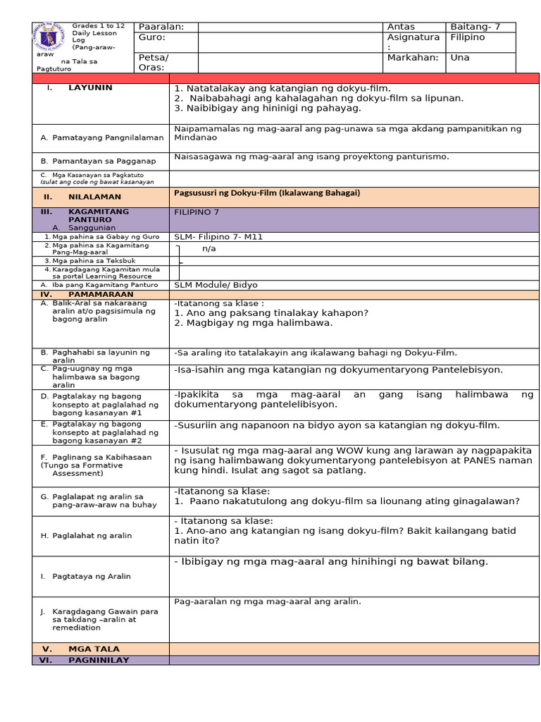 03pagsusuring NG Dokyu Part 2 | PDF