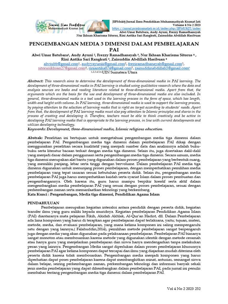 Alwi+Umar+Batubara | PDF