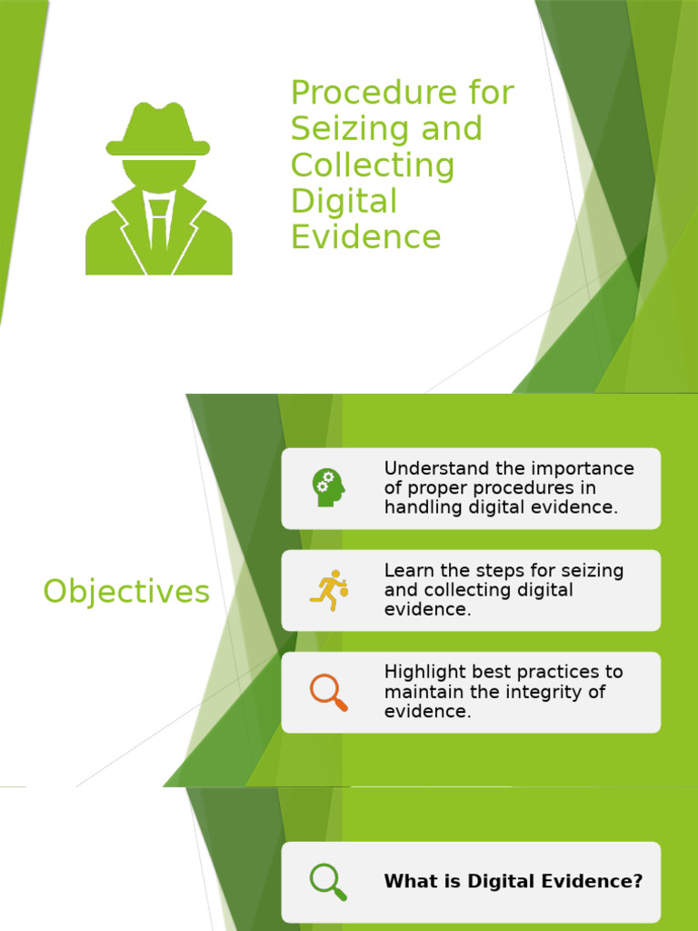 Digital Evidence Collection Procedures | PDF | Computing | Information ...