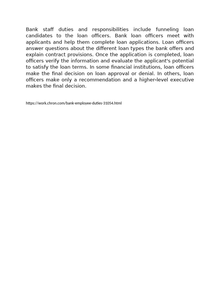 Scribbed Research - Loan Officer | PDF