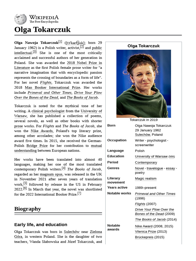 Olga Tokarczuk | PDF