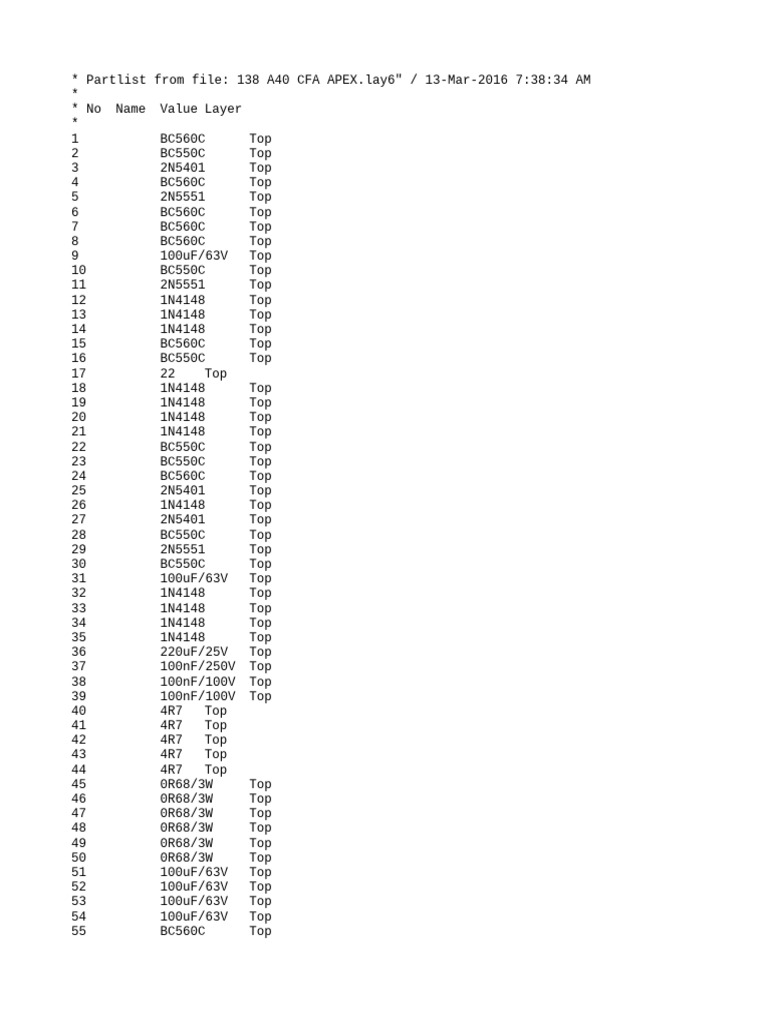 138 APEX A40 CFA by ALEX MM Rev1.4 | PDF