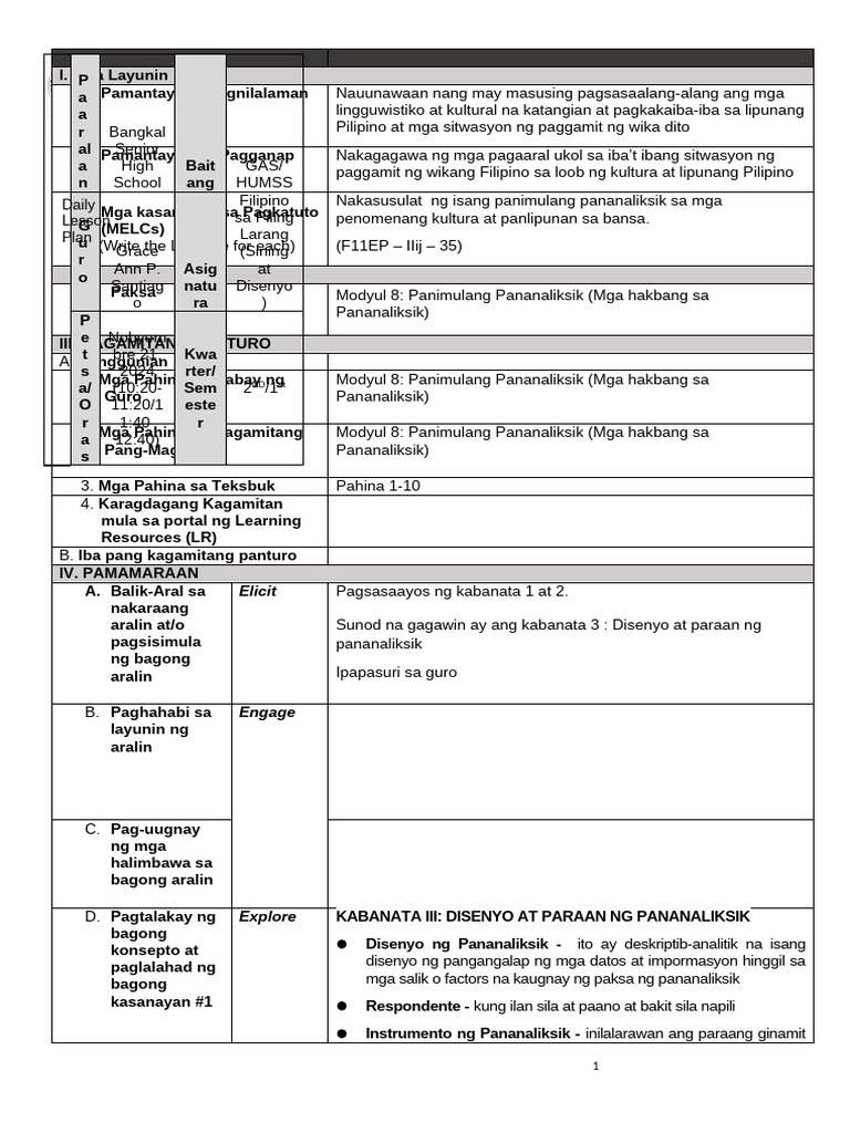 Nobyembre 21 Gas Humss | PDF
